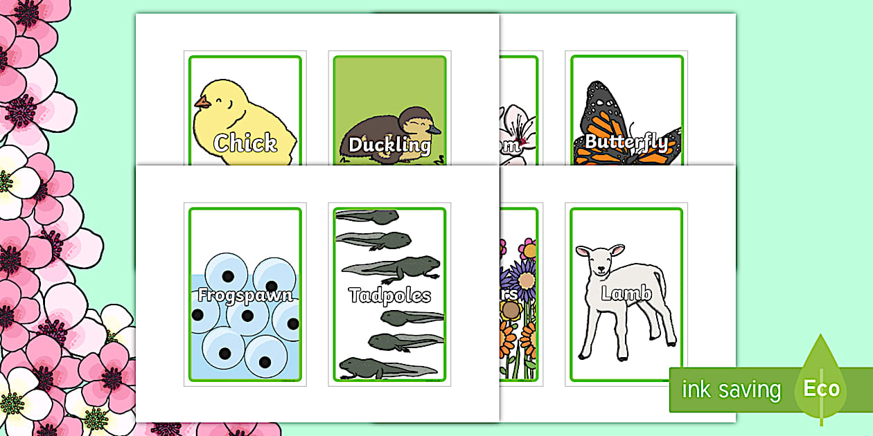 Editable IKEA Tolsby/Fiestad Spring Class Group and Table Signs