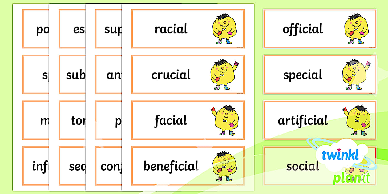 PlanIt Spelling Year 6 Term 2B Word Cards - Twinkl