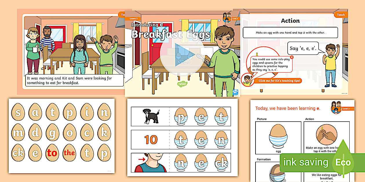 Phonics e - Primary Resources (teacher made) - Twinkl