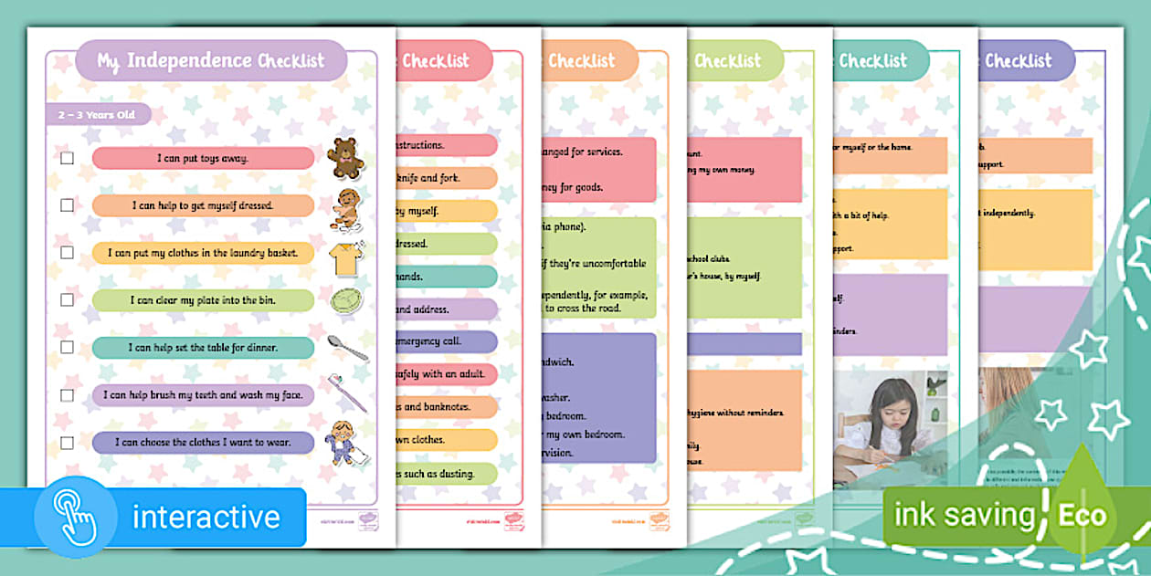 Independence Skills Checklist (teacher made) - Twinkl