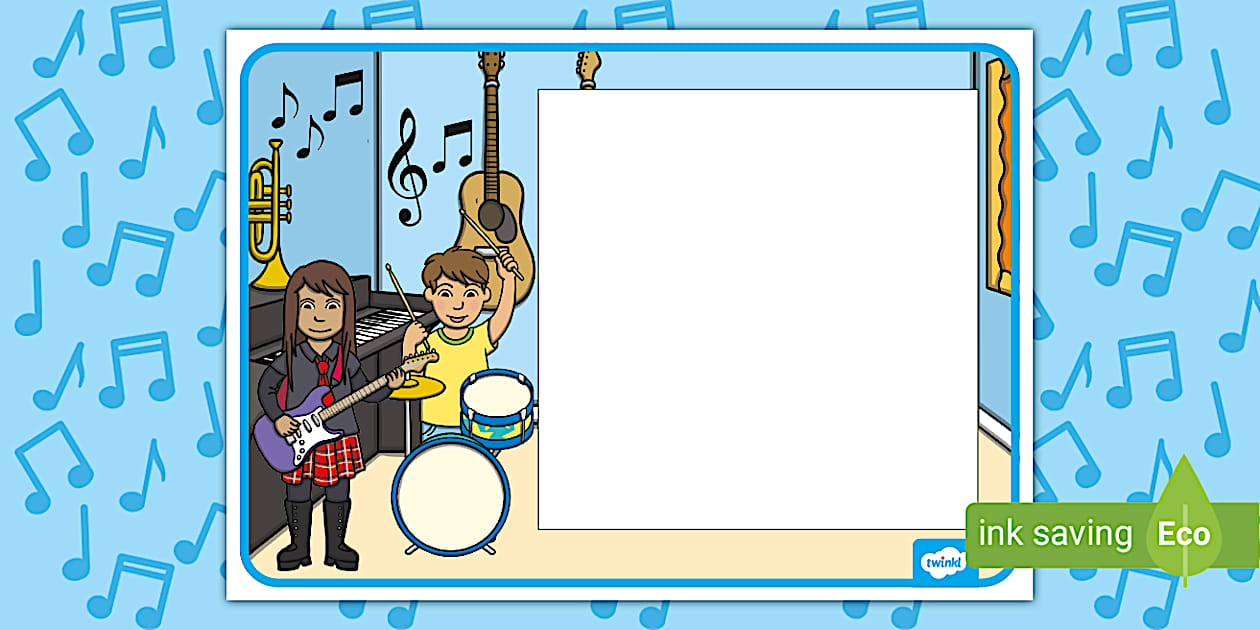 Printable Music Photo Frame | Make Music Day