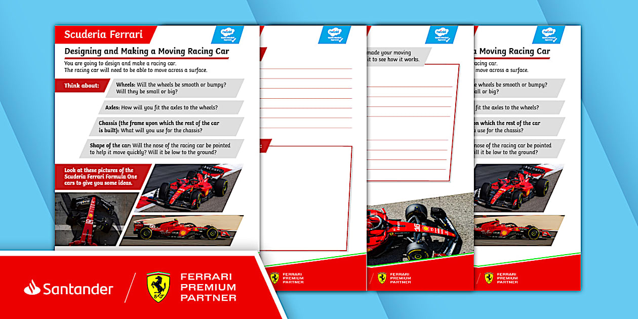 FREE! - Scuderia Ferrari F1: Designing and Making a Moving Racing Car