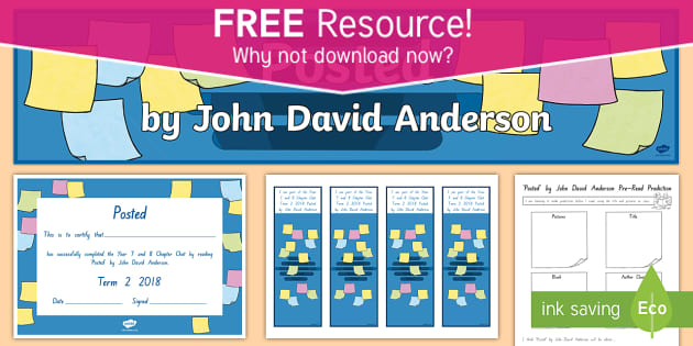 FREE! - Term 2 Year 7 & 8 Chapter Chat Starter Resource Pack to Support