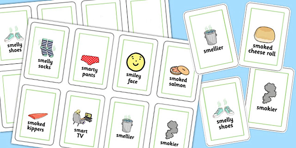 Cursive Three Syllable SM Flash Cards (teacher made)