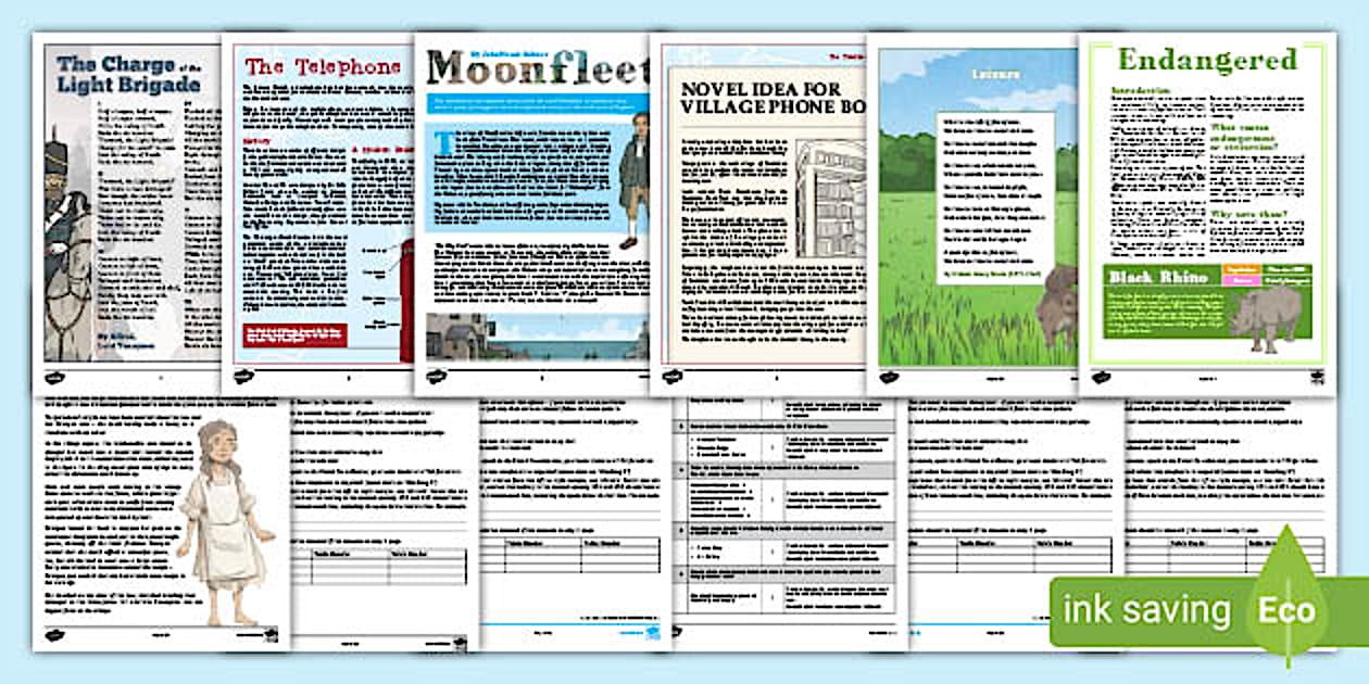 Reading Comprehension Tests For The Intermediate Phase