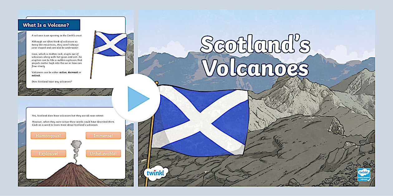 Scotland's Volcanoes (teacher made) - Twinkl