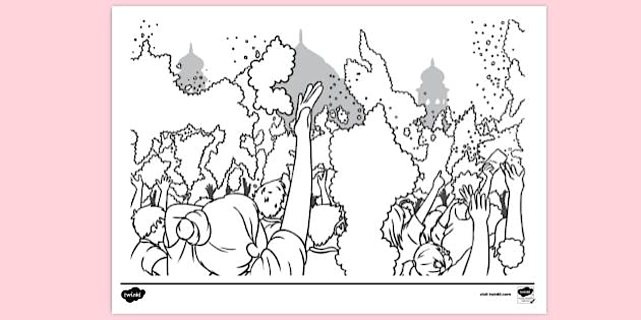 Holi Colouring Sheet | Colouring Sheets (teacher made)