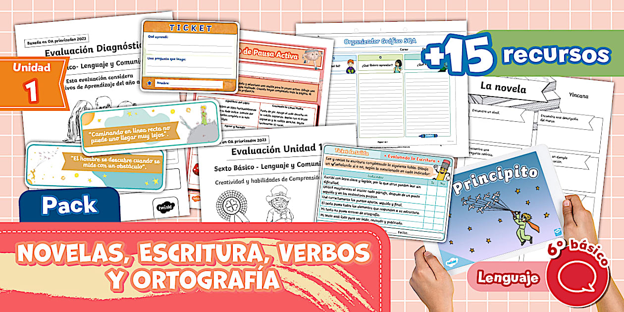 Pack | Unidad 1| Lenguaje | 6º Básico | Mitos y Leyendas