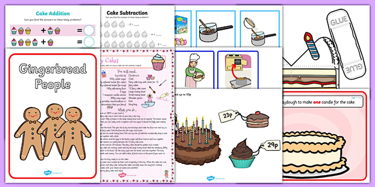 Cake Activity Resource Pack-Australia (teacher made)