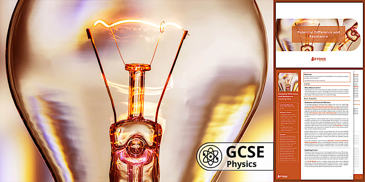 GCSE Electricity: Potential Difference and Resistance