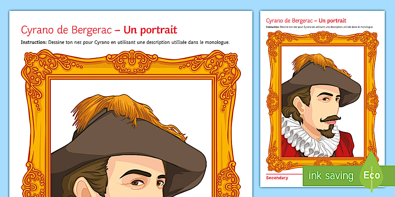 Cyrano de Bergerac Worksheet / Worksheet (teacher made)