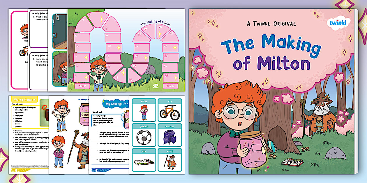 The Making of Milton Story Sack - Twinkl