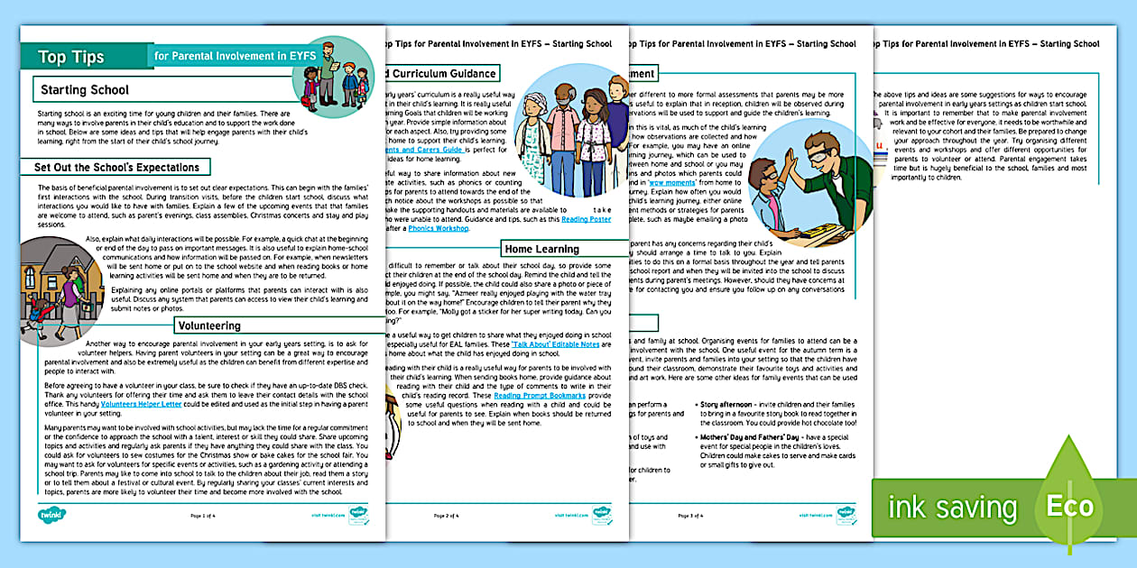 EYFS Parent Partnership Top Tips & Importance | Early Years