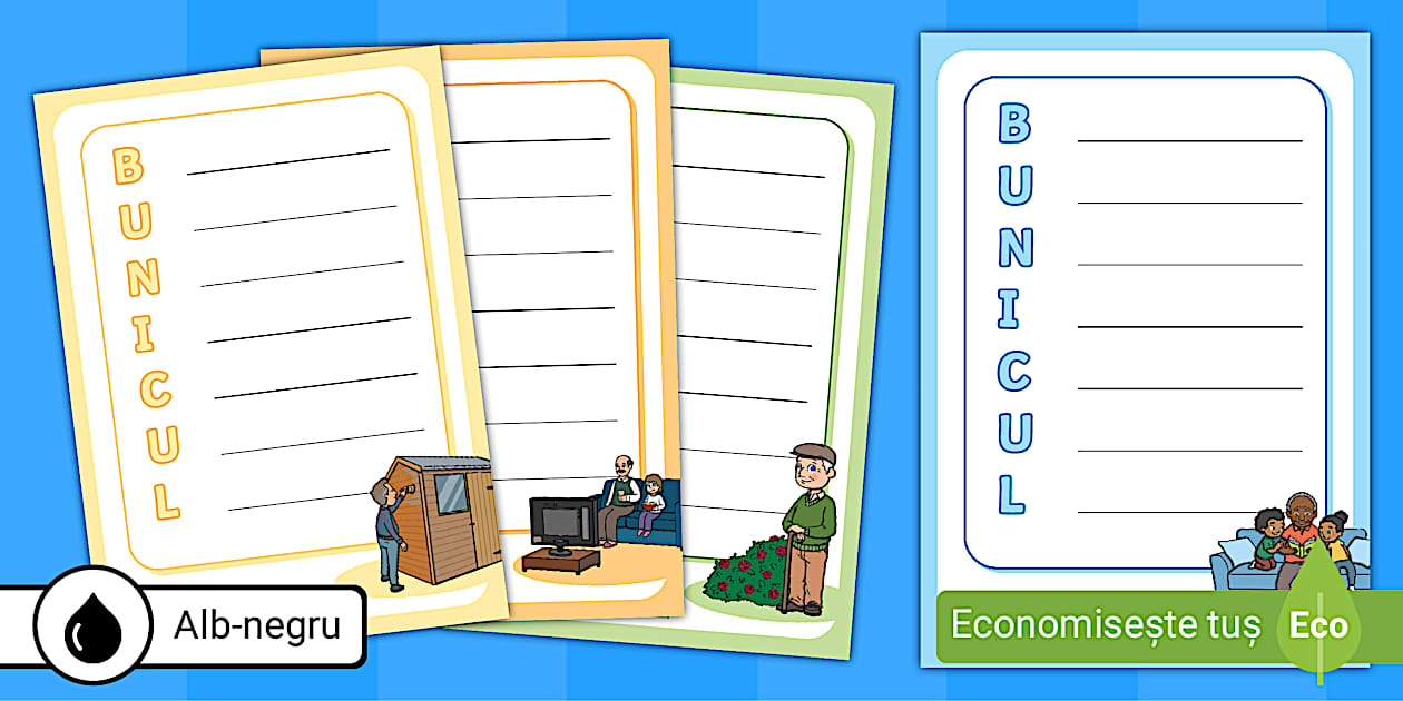 Bunicul – Acrostih (صُمم من قبل مُختصّين)