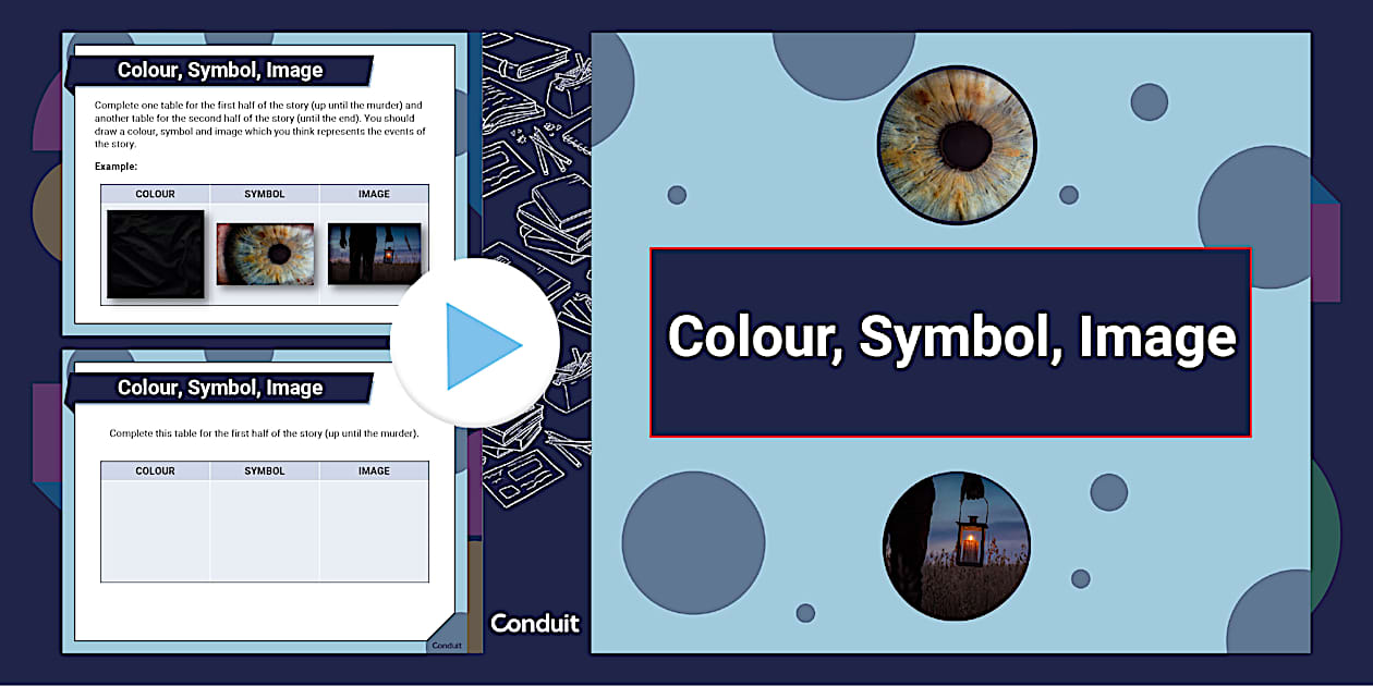 The Tell-Tale Heart: Colour, Symbol, Image - Twinkl