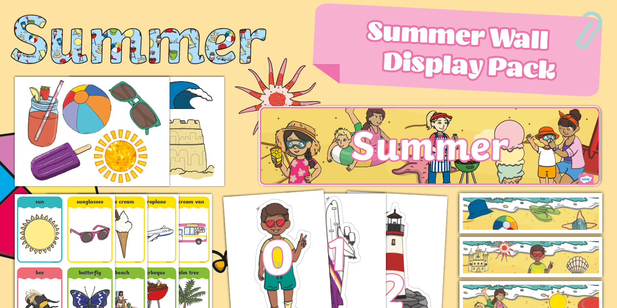 Summer Wall Display Pack
