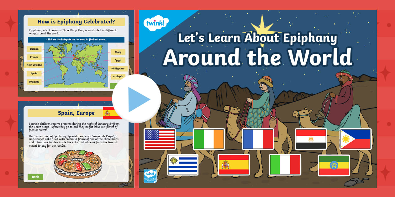 Let's Learn About Epiphany Around the World PowerPoint