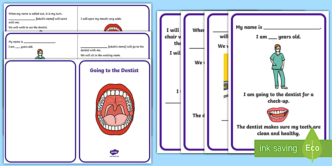 Going to the Dentist Alternative Social Situation - Twinkl