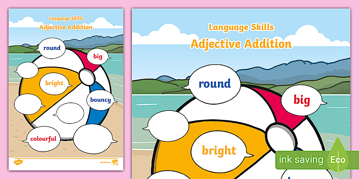 Language Skills: Adjective Addition Foundation Stage