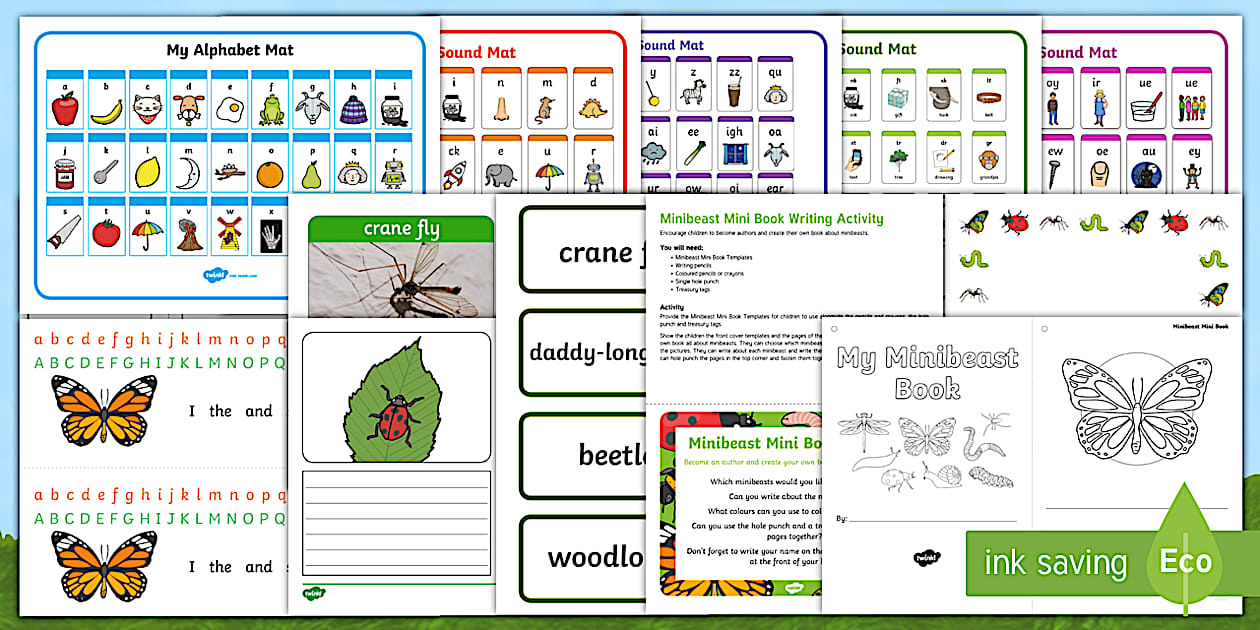 Minibeast Stories – Writing Resource Pack – Primary Resource