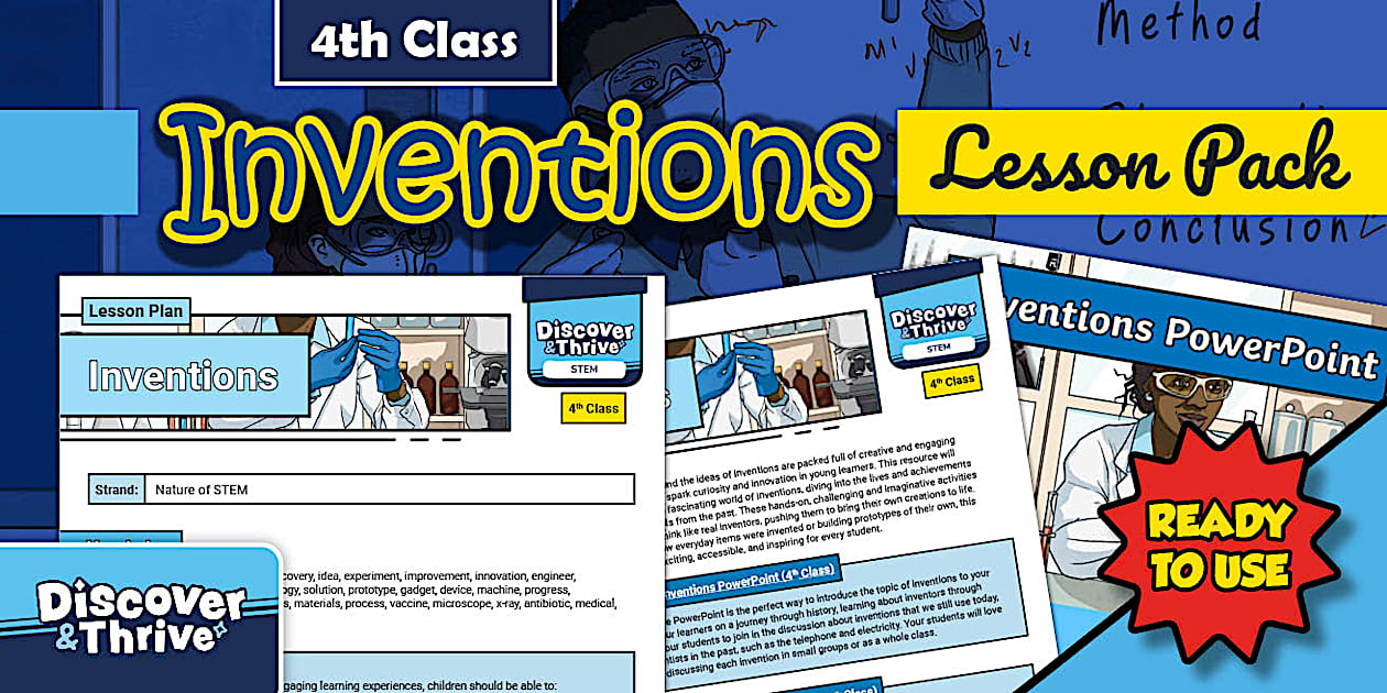STEM Inventions Activity Pack