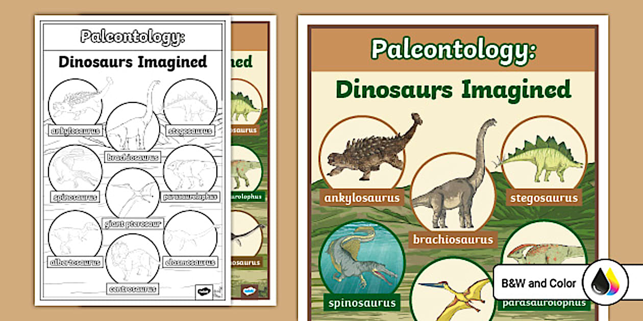 Dinosaur Types Poster | National Dinosaur Day | Twinkl USA