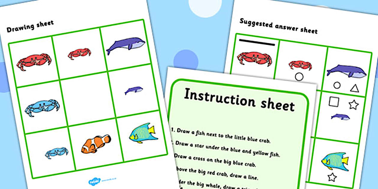 Listen and Do 2 Five Word Level (Teacher-Made) - Twinkl