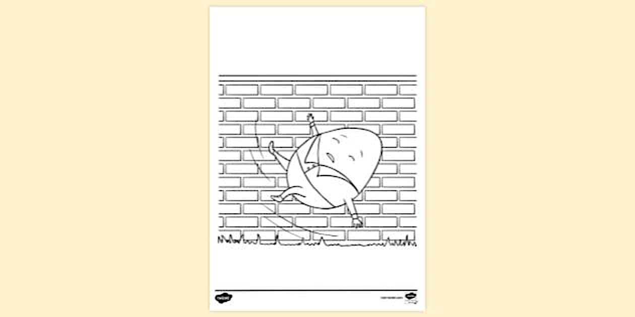 Printable Nursery Rhyme Colouring Page - Resources - Twinkl