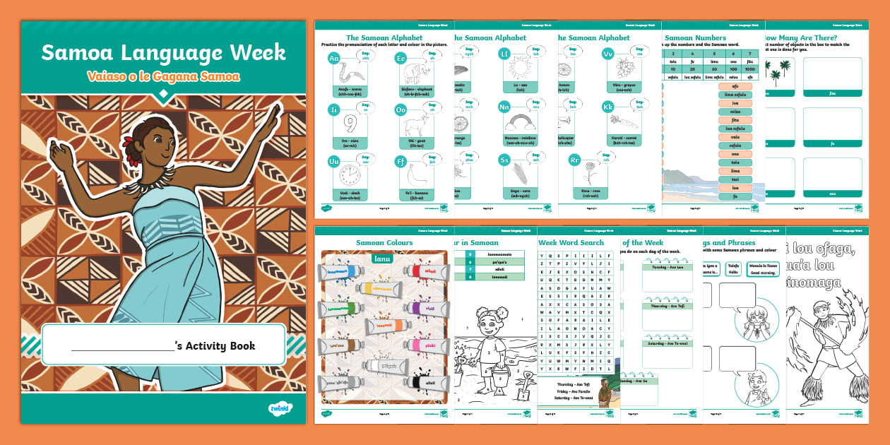 Samoan Activities for Samoan Language Week | Twinkl NZ