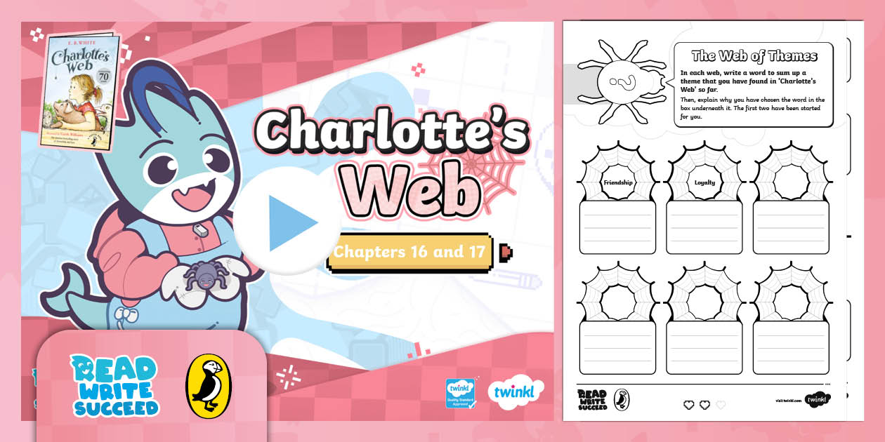 FREE! - Charlotte's Web Whole-Class Guided Reading Pack 10: Chapters 16 ...