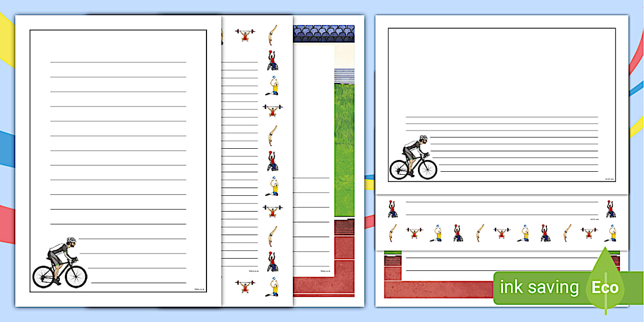 The Commonwealth Games Page Border Pack (teacher made)