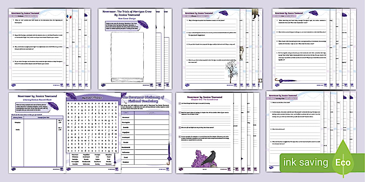 Nevermoor Teaching Pack - Comprehension & Literary Response
