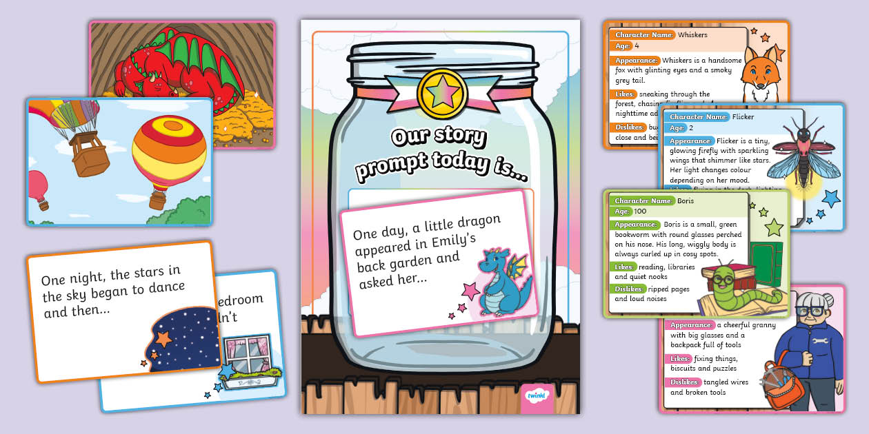 KS1 Storytelling Starters: Storytelling Jar Resource Pack