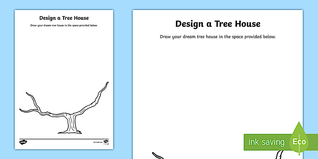 KS1 Design a Tree House Activity | Twinkl STEM Learning