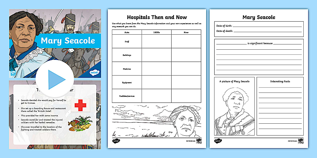 KS2 Mary Seacole Significant Individual Lesson Teaching Pack