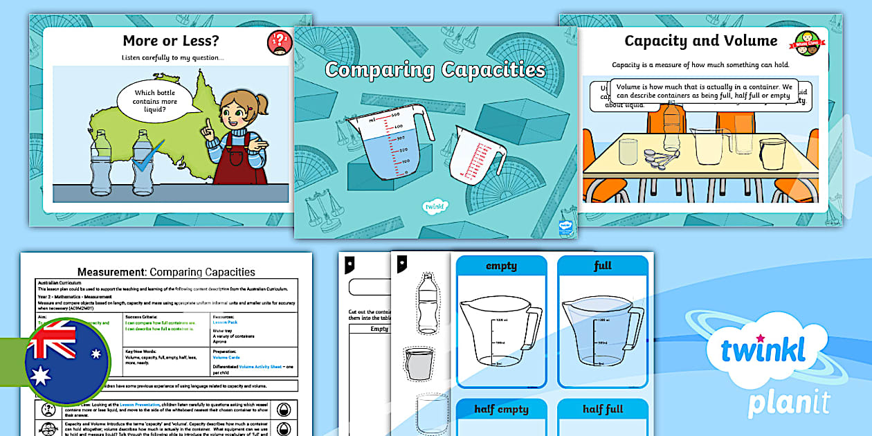 Year 2 Understanding Capacity Lesson 1 (teacher made)
