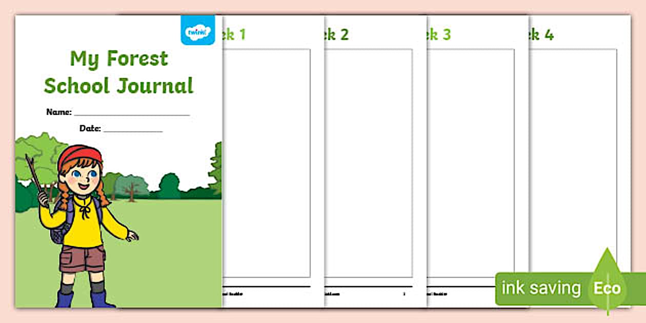Editable My Forest School Booklet (teacher made) - Twinkl