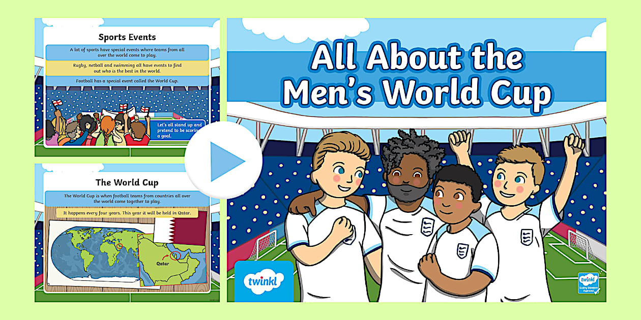 Kindergarten All about the World Cup Information PowerPoint