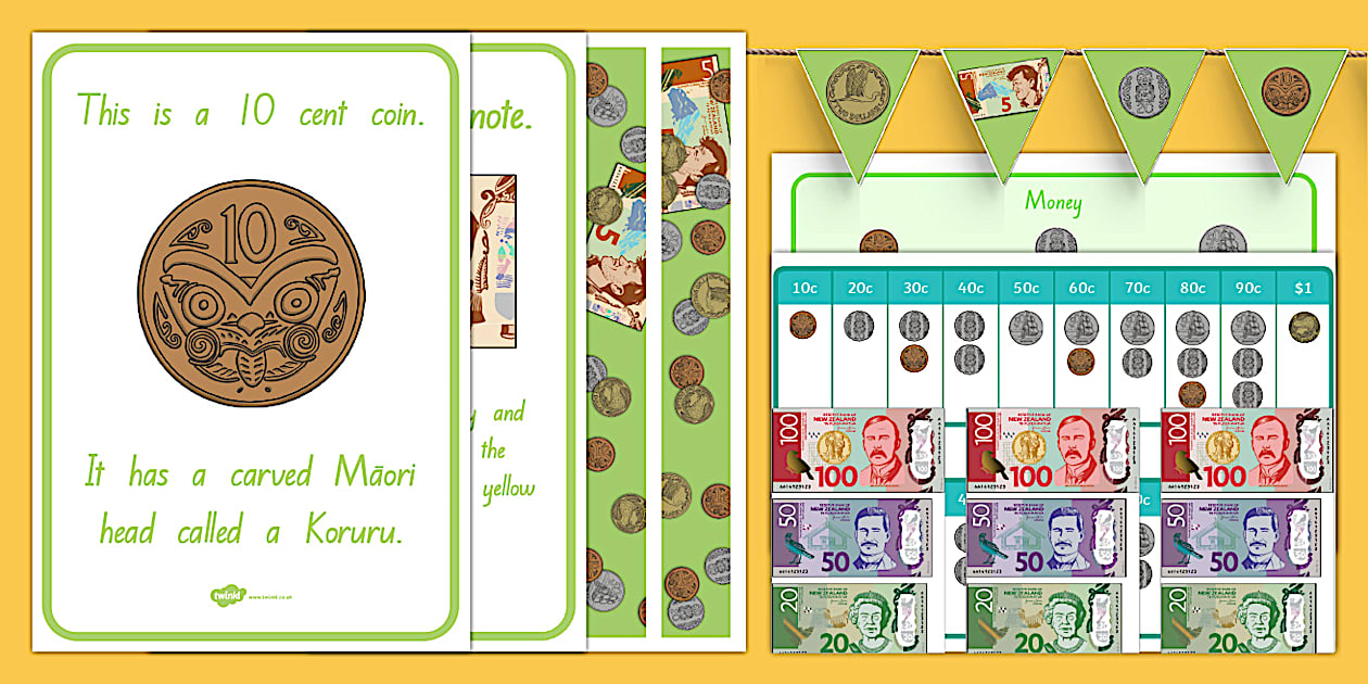 New Zealand Money Display Pack Year 0-3