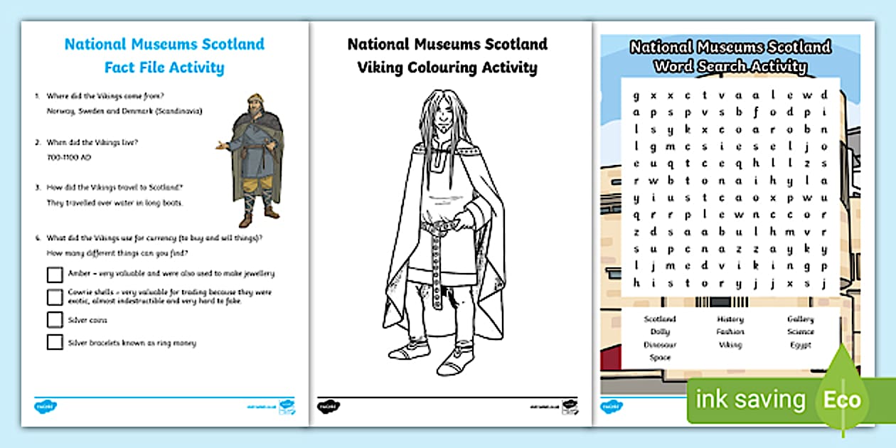 National Museums Scotland Activity Pack for Children
