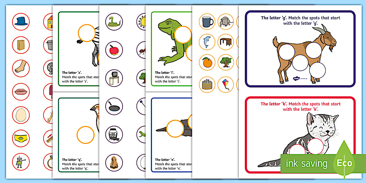 Alphabet Phonics Sorting Activity - A-Z Phonics Sorting Activity
