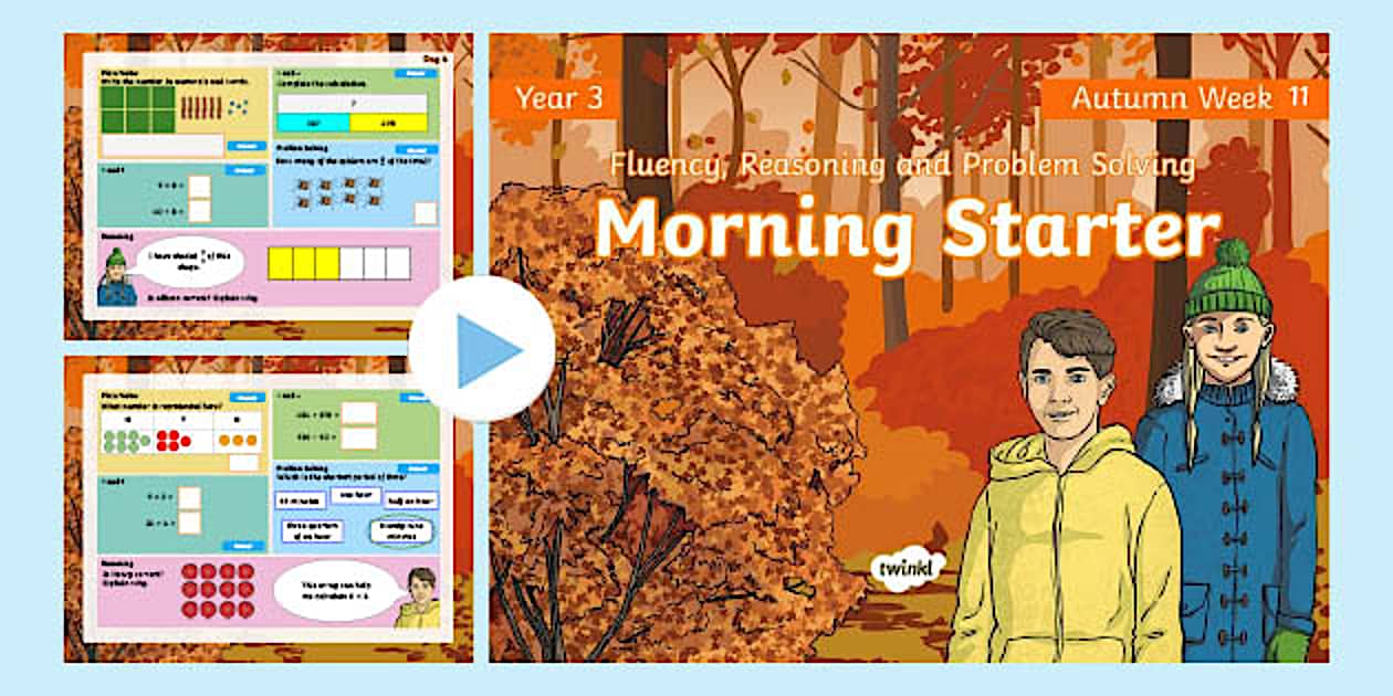 👉 Year 3 Maths 5 minute filler question PowerPoint