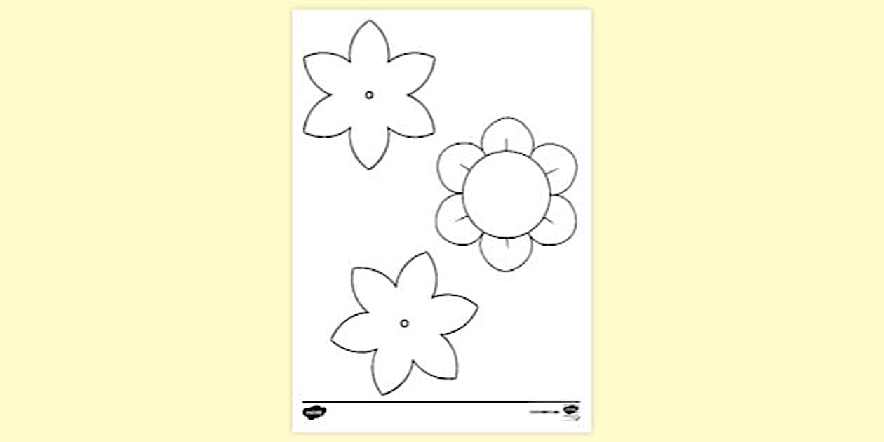 Printable Colouring Page Easy | Colouring Sheets | Twinkl