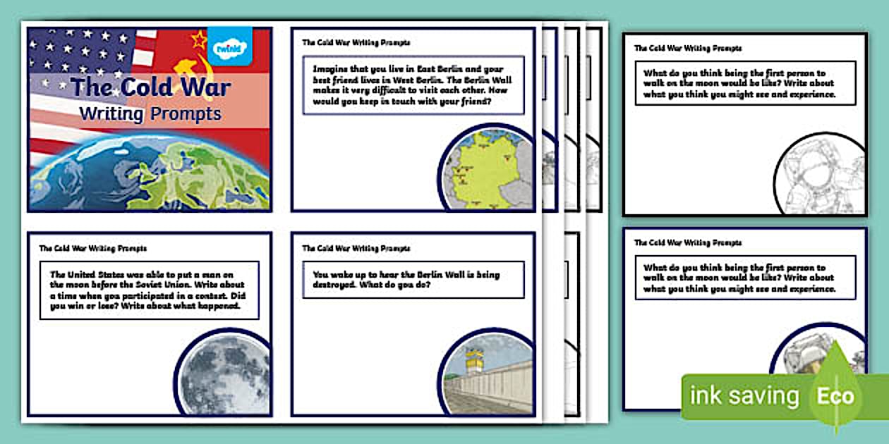 Cold War Writing Prompts for 3rd-5th Grade (Teacher-Made)