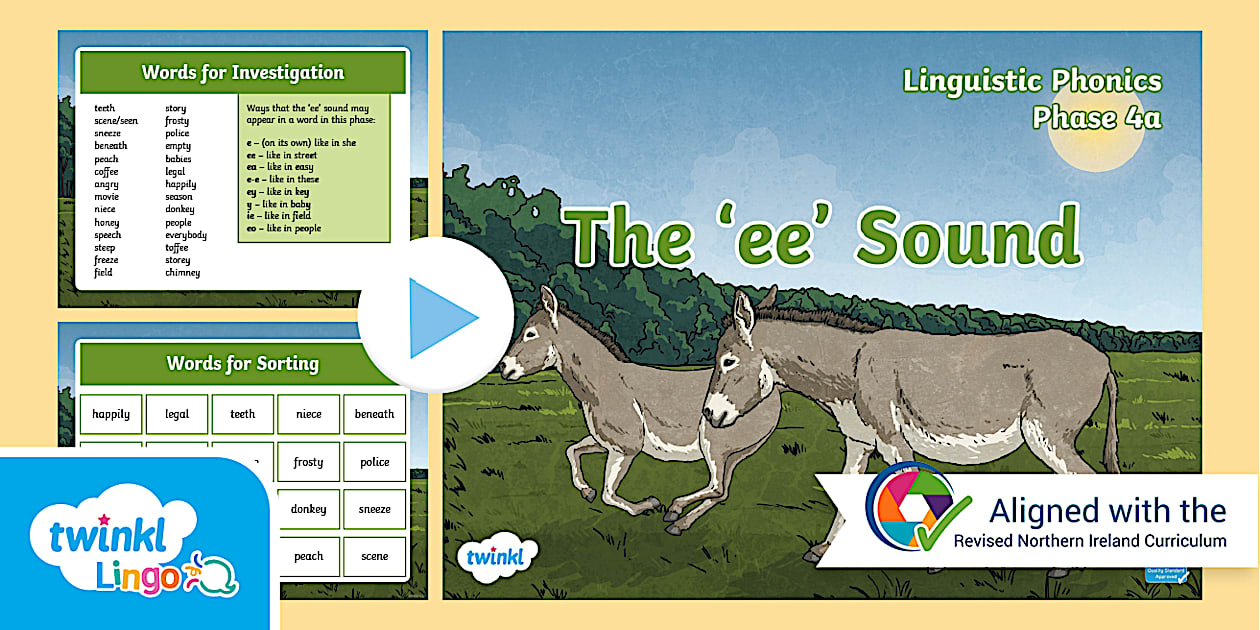 Northern Ireland Literacy Linguistic Phonics Stage 5 and 6 Phase 4a PowerPoint