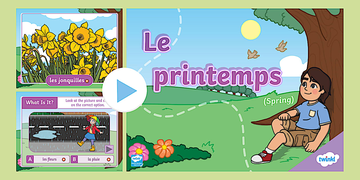 👉 French: Spring PowerPoint (teacher made) - Twinkl