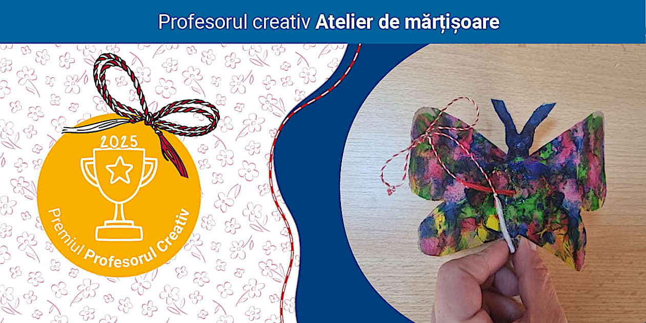 FREE! - Mărțișor fluture – Atelier de mărțișoare 2025