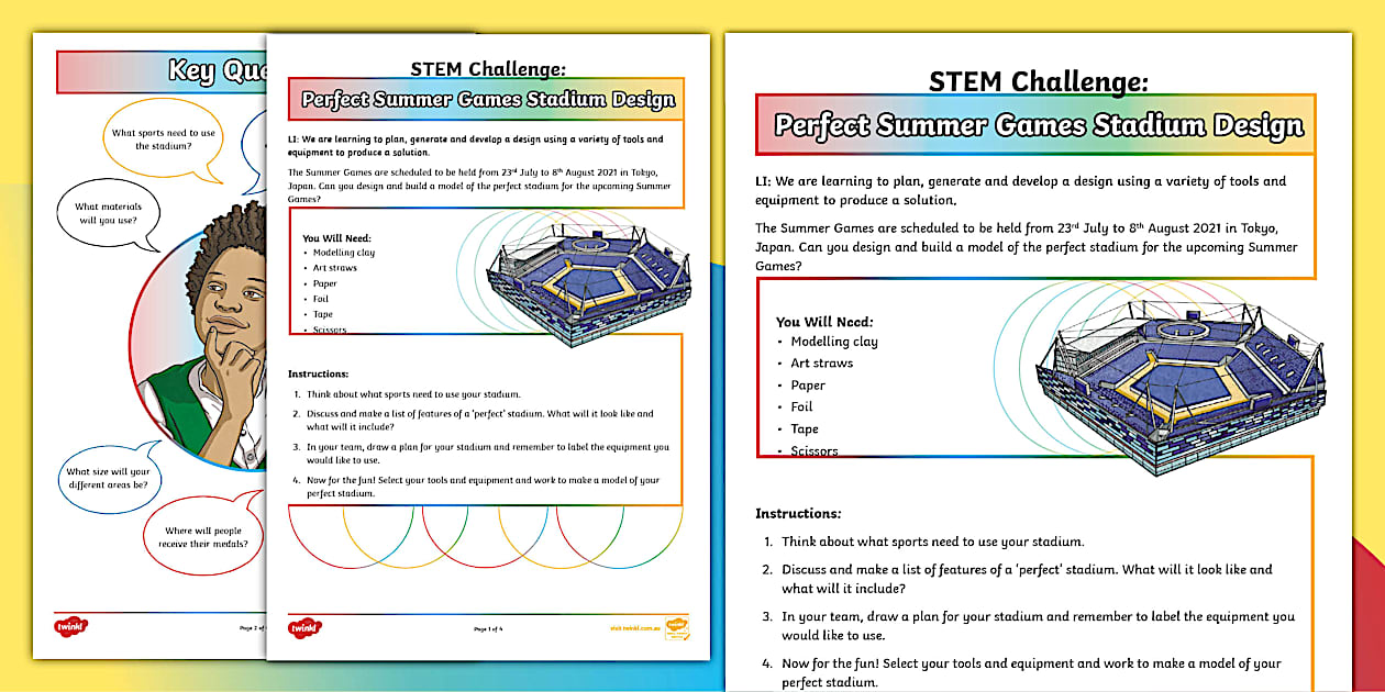 STEM - Stadium Design Activity - Australia - Primary