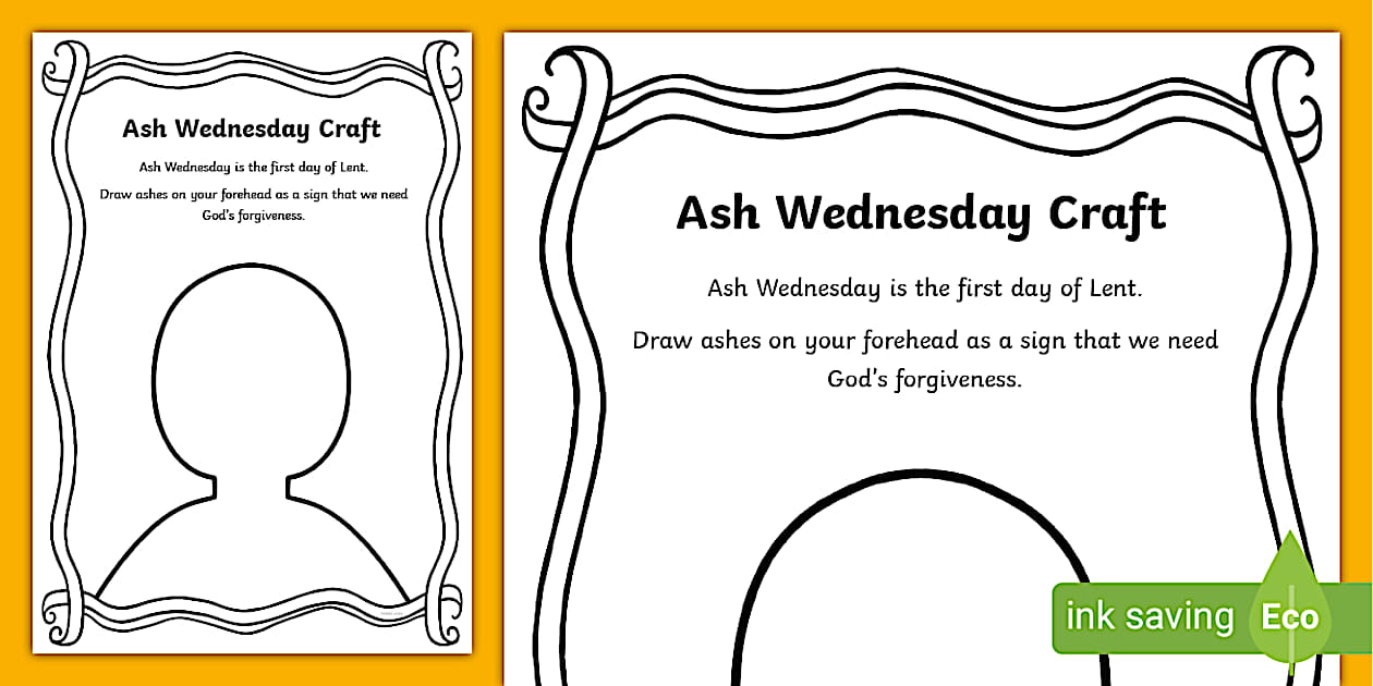 Ash Wednesday Craft | Religious Education | KS1 Resources