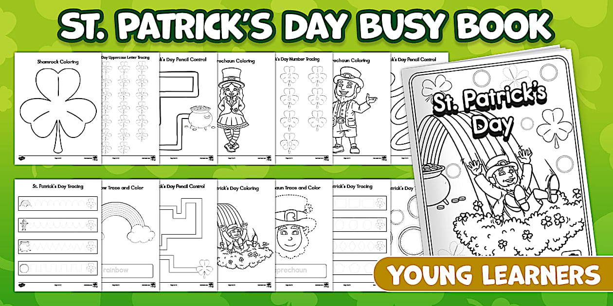 St. Patrick's Day Busy Book (Teacher-Made) - Twinkl